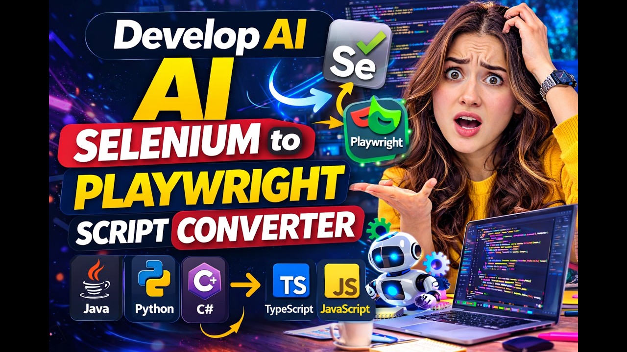 How to Create Selenium to Playwright Script Converter using AI