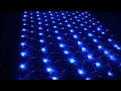 Christmas lights LED Net Mesh String Light Christmas Fairy Garland Light Window Light