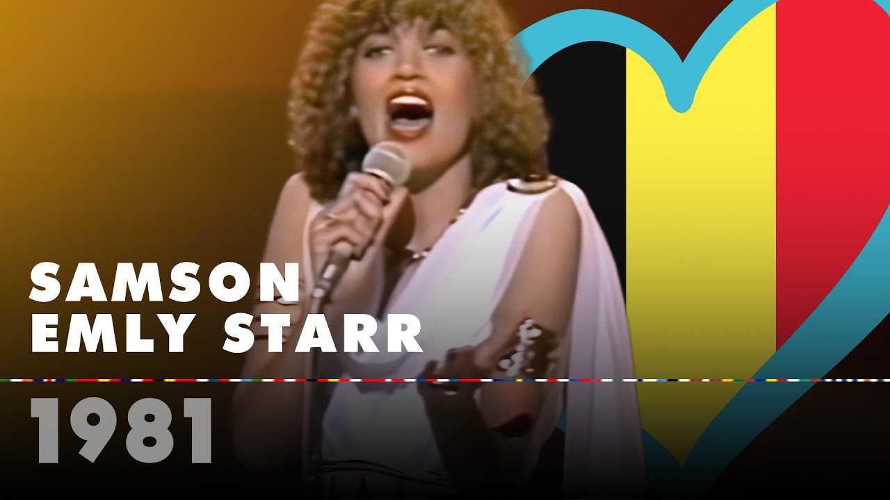 Eurovision 1981 Belgium: Emly Starr - "Samson"