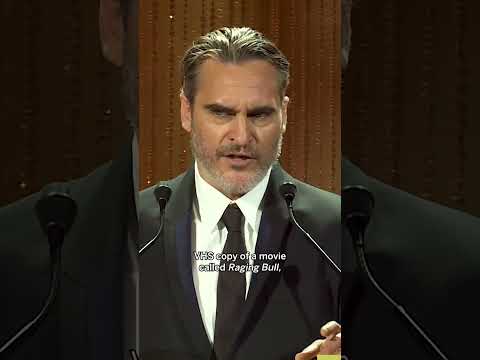 Joaquin Phoenix on the impact of his brother, River ❤️🩹