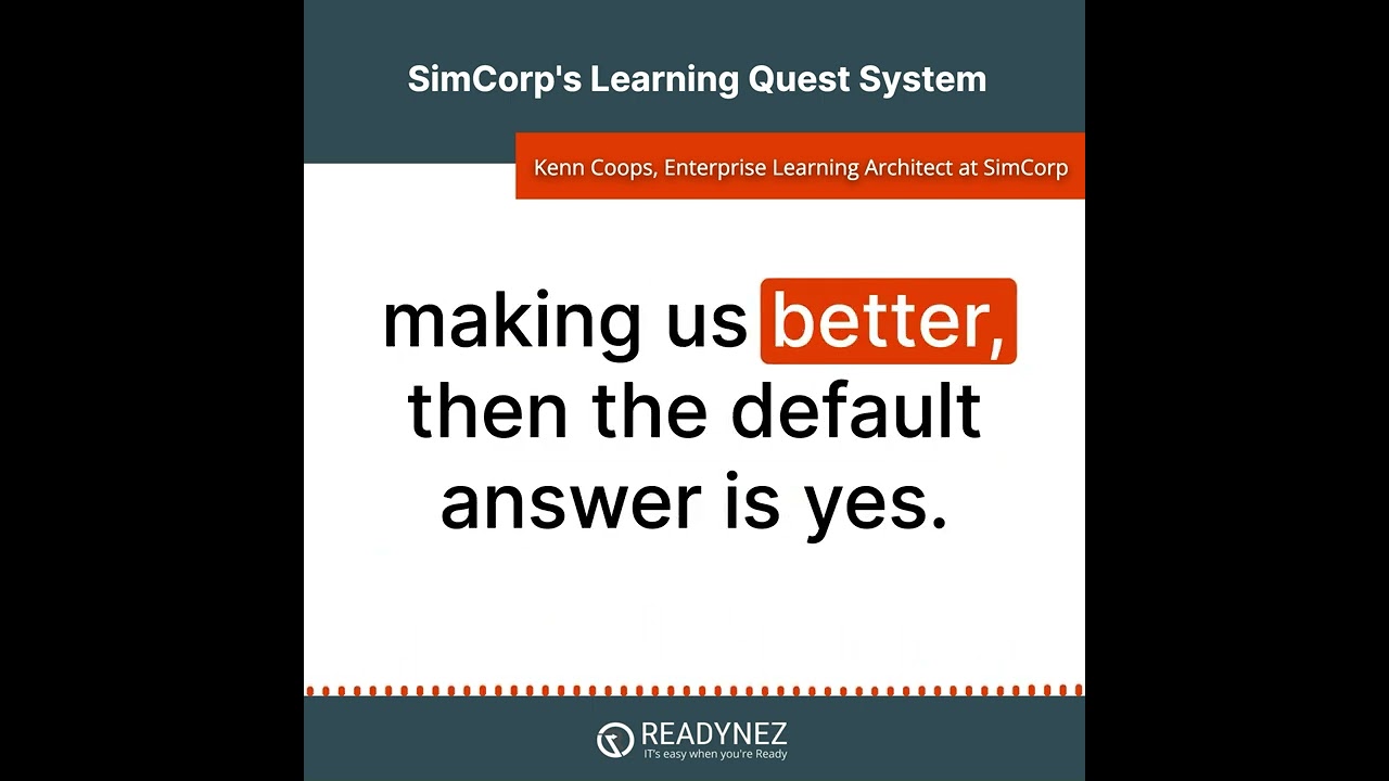 SimCorps Learning Quest System