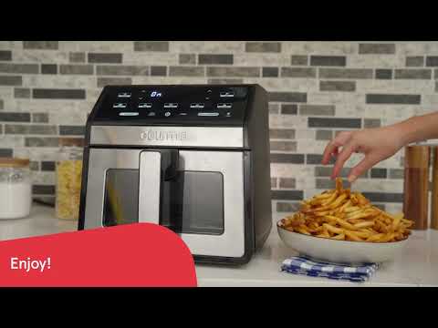 How to Use the GAF858 Gourmia 8-Quart Digital Air Fryer