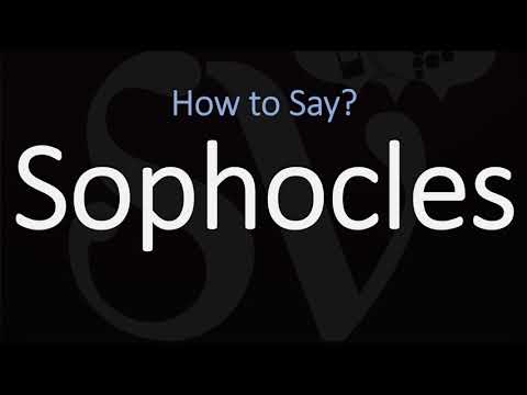 How to Pronounce Sophocles? (CORRECTLY)