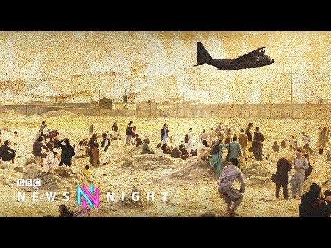 Afghans who worked alongside British spies left in Afghanistan - BBC Newsnight