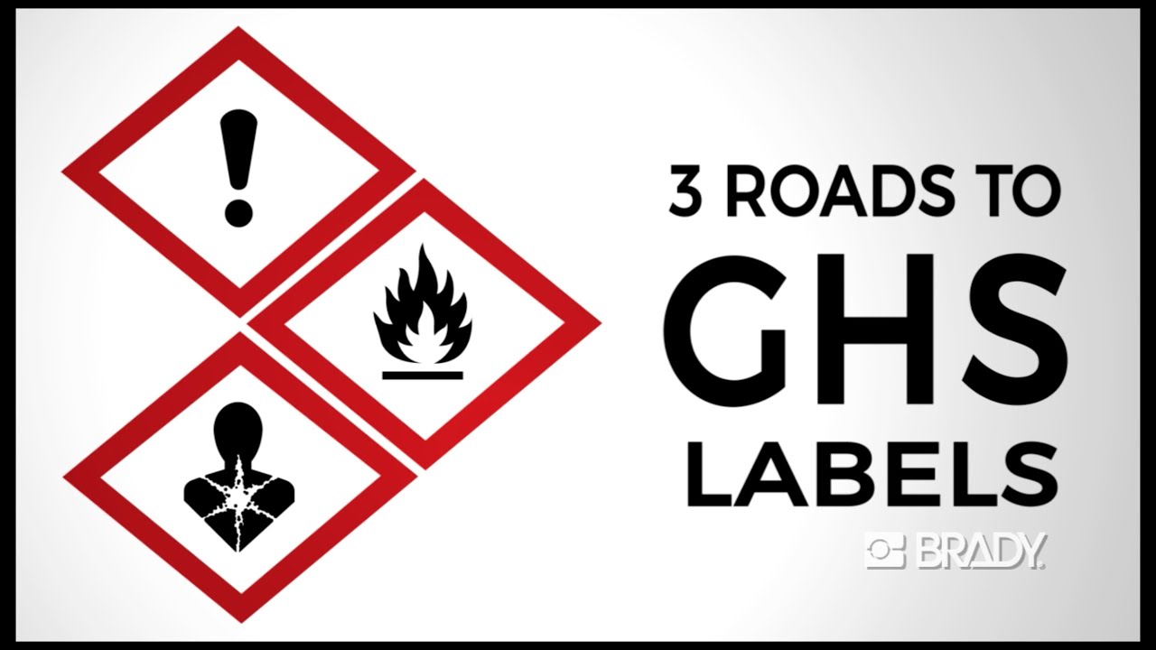 3 Roads to GHS Labels with Brady