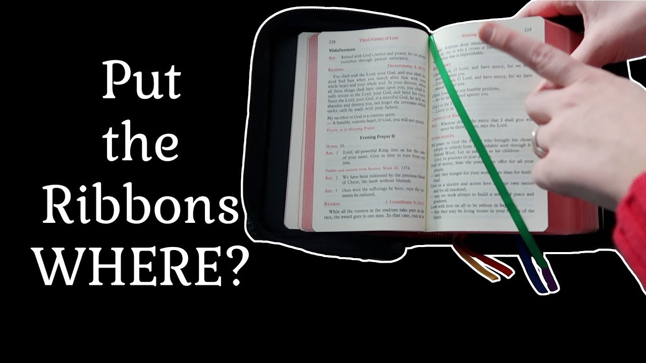 How I Set Up My Breviary!