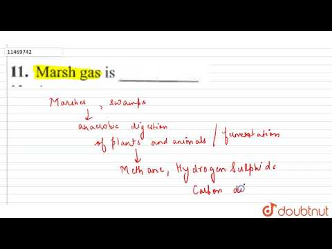 Marsh gas is ……………………