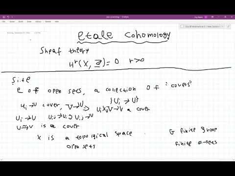 Pro-etale site, l-adic Sheaves and Cohomology - Guy Kapon
