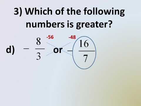 شرح درس Comparing and ordering rational numbers - Math - الرياضيات لغات ...
