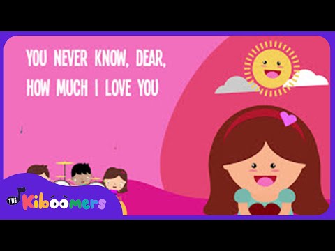You Are My Sunshine Lyric Video - The Kiboomers Preschool Songs & Nursery Rhymes