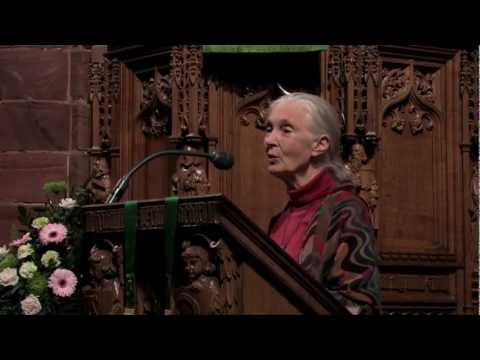 Jane Goodall lecture Reasons for Hope - Part 1
