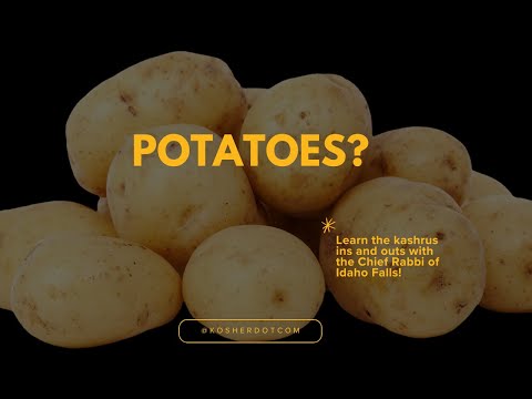 Learn The Halachot Of Potatoes