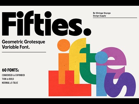 Download Vvds Fifties Sans-Serif Font