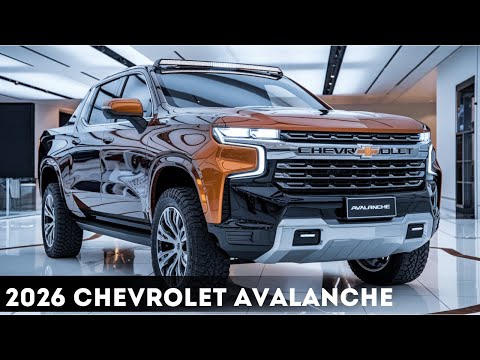 First Look at the 2026 Chevrolet Avalanche: A Game Changer