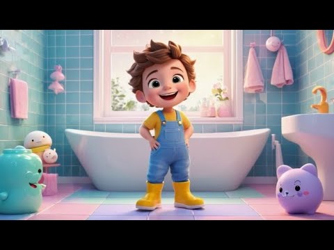 Brush Your Teeth With Baby Bear | Fun Toddler Dental Care Song | Engaging Nursery Rhyme for Kids