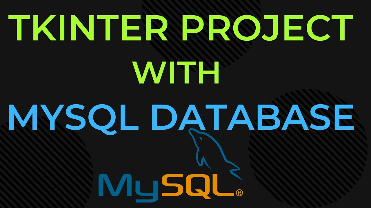 Python Tkinter Project with MySQL Database (User Registration and Login)