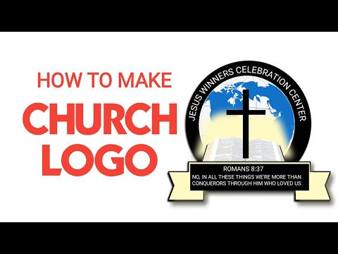 HOW TO MAKE A LOGO FOR YOUR CHURCH ON YOUR PHONE