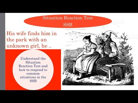 Situation Reaction Test (SRT) with Examples Video Lecture - Preparation ...