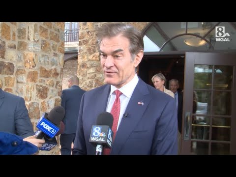 Mehmet Oz reacts to release of John Fetterman's medical report