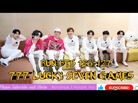 RUN BTS EP 126-127 ENG SUB FULL EPISODE | BTS 777 LUCKY SEVEN GAMES 😍👌❤😂