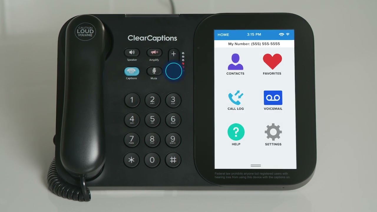 How to Set Up Your Internet-Enabled ClearCaptions Phone