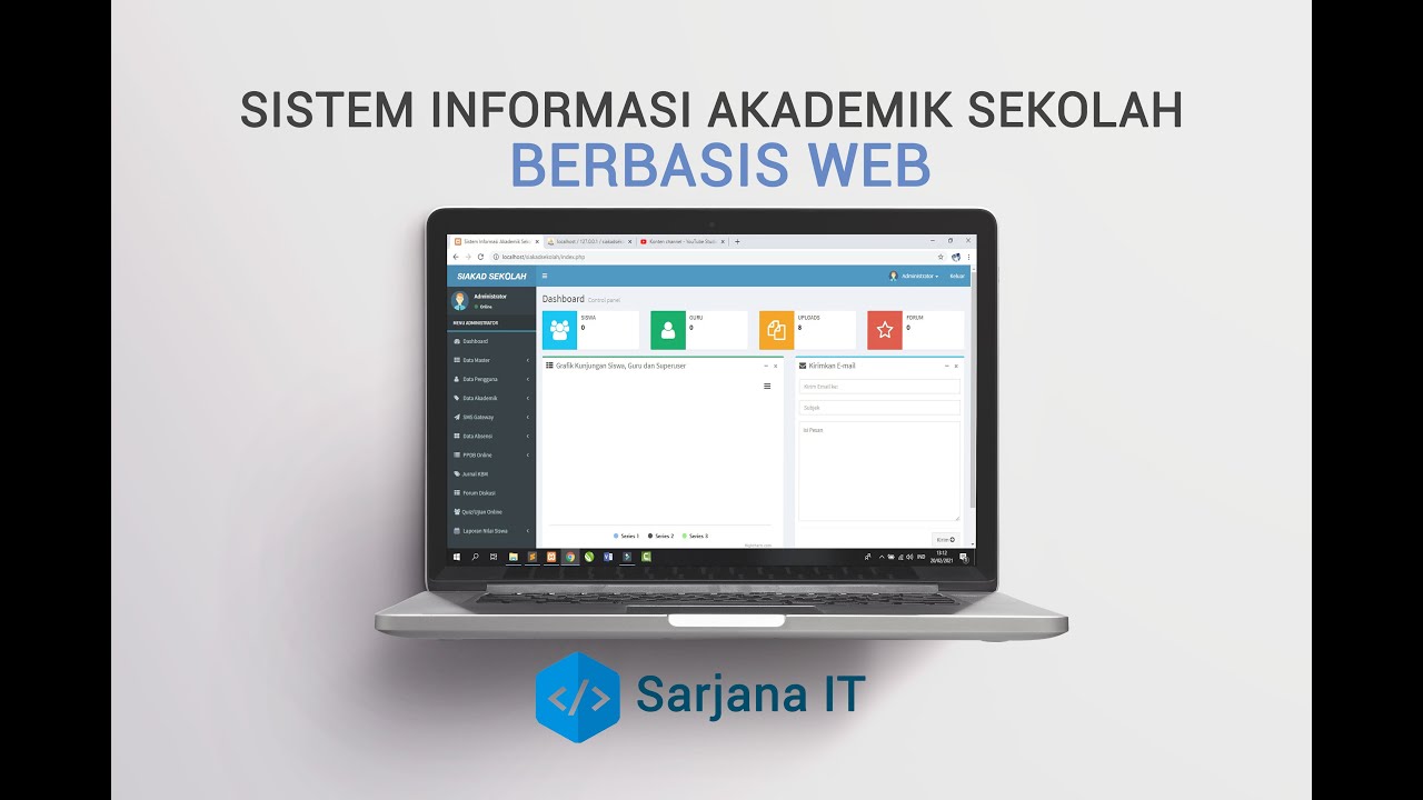 Web-Based School Academic Information System - SIAKAD