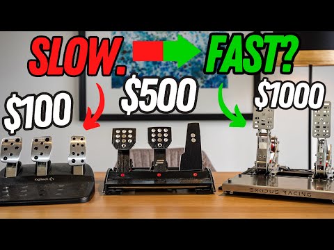 Will Expensive Sim Racing Pedals Make You Faster? Logitech G29 vs Fanatec vs VRS