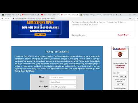 best two website to improve your typing speed | Hindi typing tutor