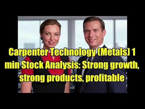Carpenter Technology Metals 1 min Stock Analysis Strong growth, strong products, profitable