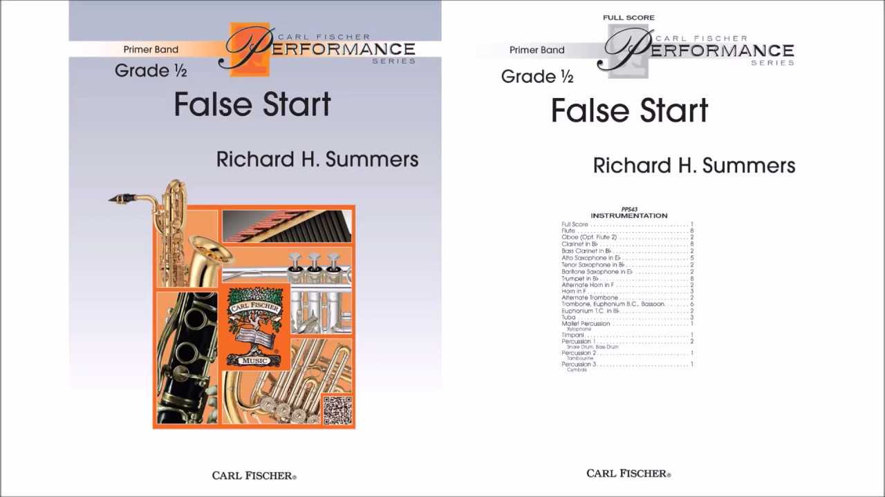 False Start (PPS43) by Richard Summers