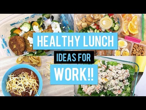 Healthy Lunch Ideas for Work | Office Lunches