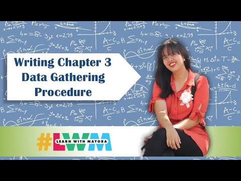 [Tagalog] Writing Chapter 3 Data Gathering Procedure with Example