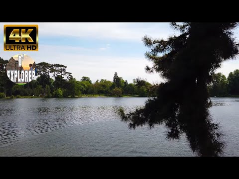 PARIS SPRING WALK》Bois de Boulogne lower Lake (Lac Inférieur)2020【4K】