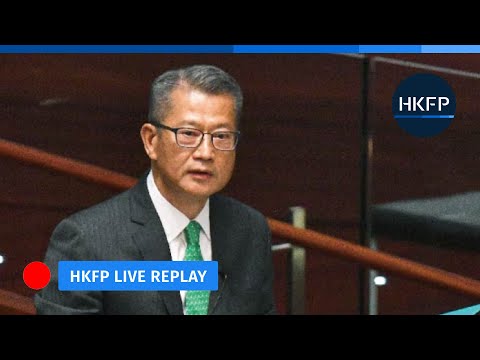 HKFP_Live: Finance chief Paul Chan is delivering the 2022 Hong Kong budget [English interpretation]