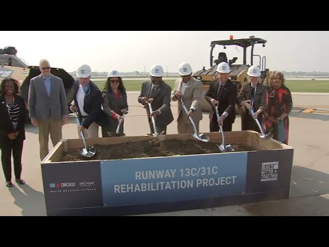 Runway rehabilitation project begins at Midway airport