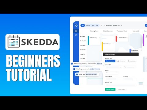 Skedda Tutorial For Beginners - How To Use Skedda