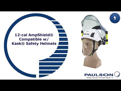 12-cal AmpShield® Compatible w/ Kask® Safety Helmets