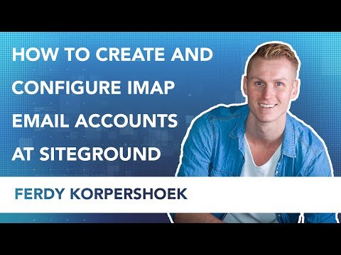 Create an email account at Siteground and configure it with your device