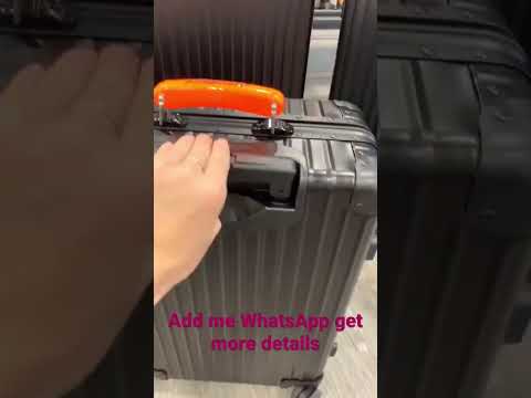 Authentic suitcase/luggage Rimowa & Ambush Cooperation Bags All details Review 23tb #bag #rimowa