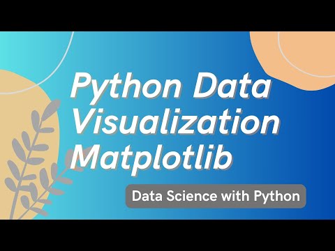Data Visualization with Matplotlib | Data Science with Python | Lect. 7 #python #matplotlib #visual