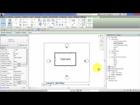 Module 7: Unit 1: Revit Architecture: View Scales Video Lecture - Design Softwares