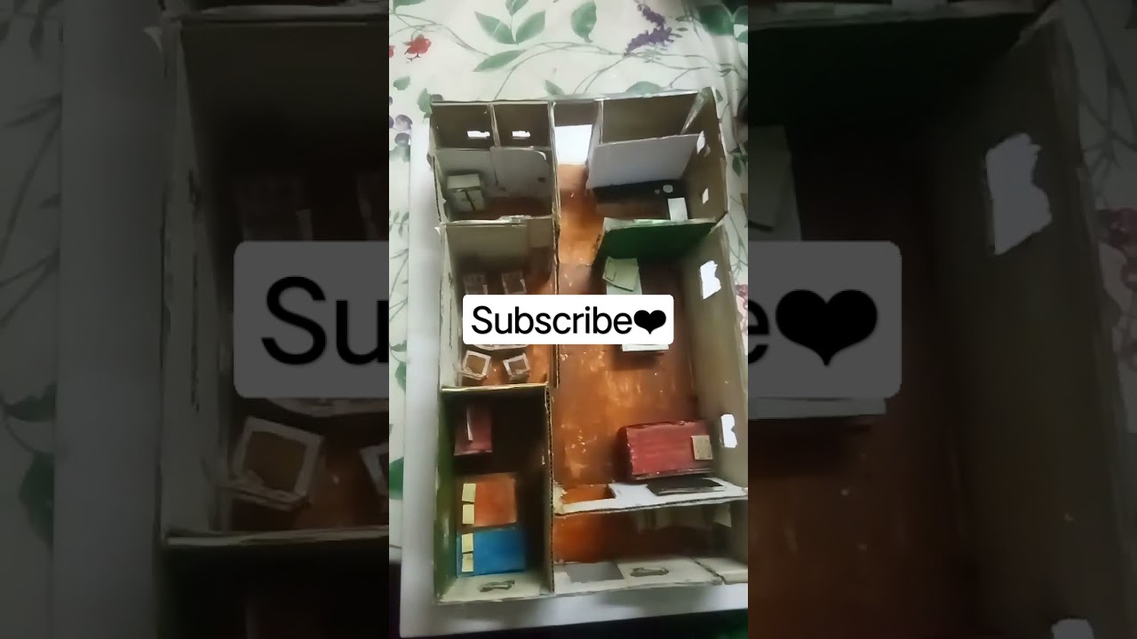 cardboard house | Trial | Cardboard wall house