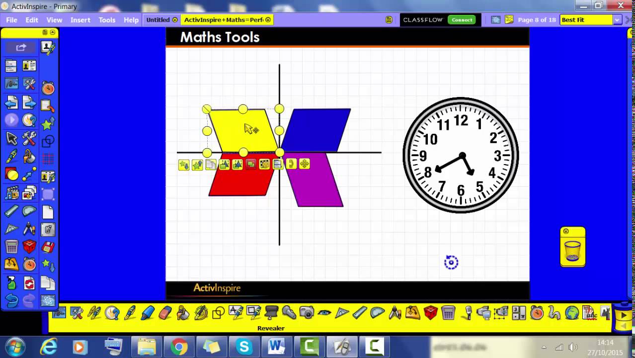 ActivInspire + Maths = Perfect Solution