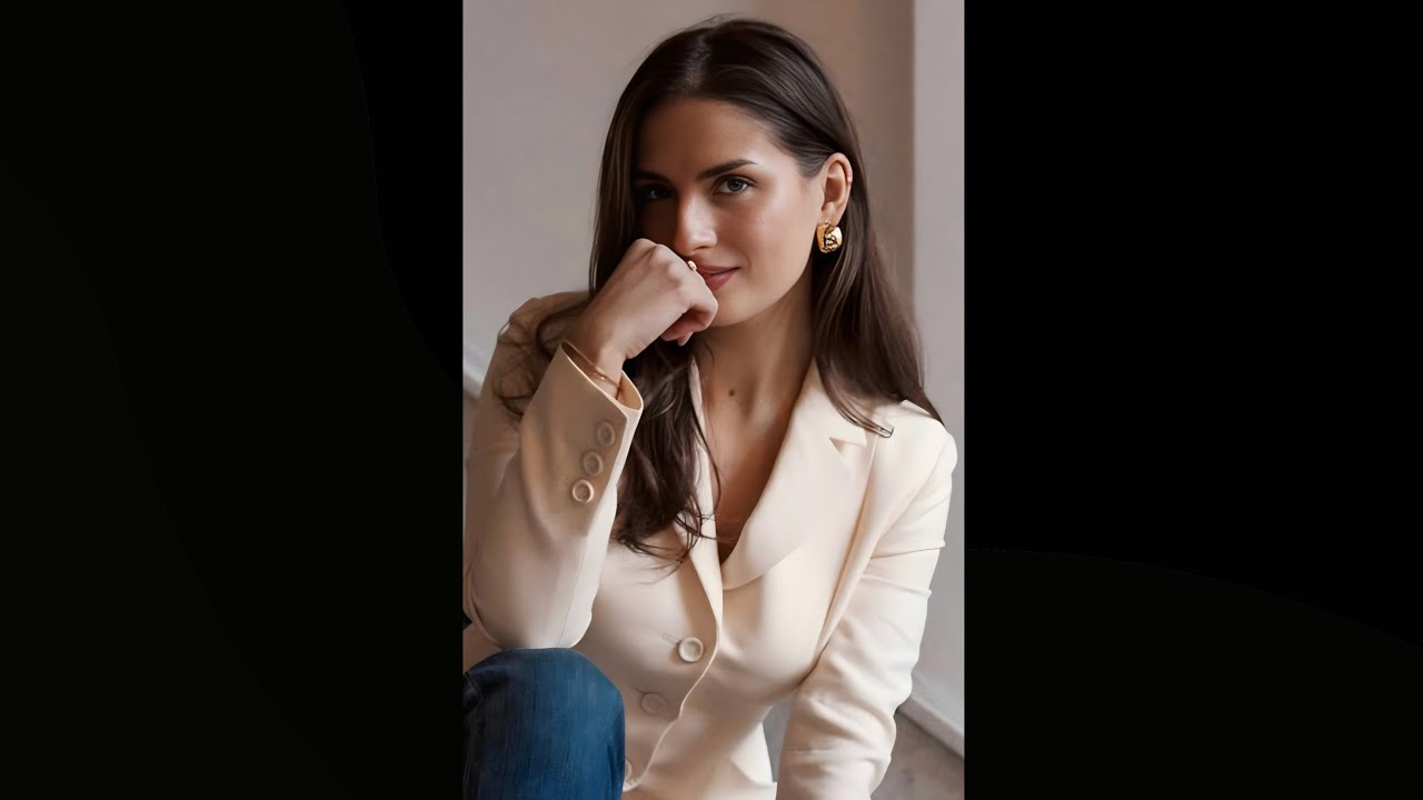 Chloé Crane-Leroux 🟡 A Mature Visionary of Plant-Based Elegance and Timeless Confidence