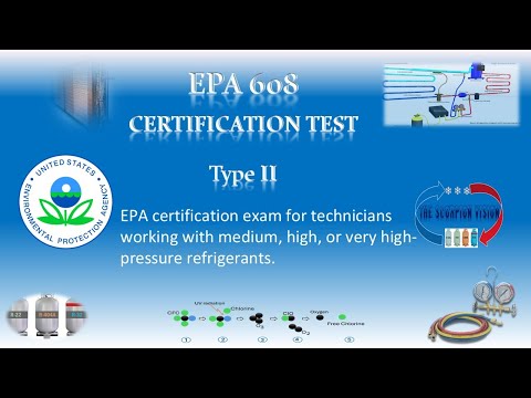 EPA 608 Technician Certification Test (Type II)