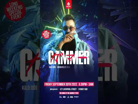 Masif Events - Gammer | Digital Poster