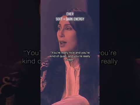 Cher is the perfect balance of light and dark feminine energy