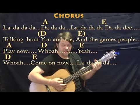 Games People Play (Joe South) Guitar Cover Lesson in A with Chords/Lyrics - Munson