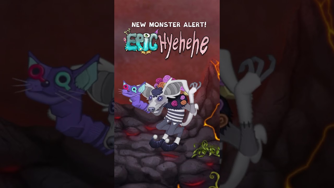 Meet Epic Hyehehe and its surprisingly handy friend! Available for a limited time #mysingingmonsters