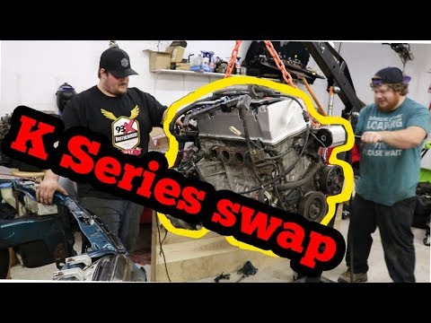 INSTALLING THE K20 INTO THE EG CIVIC